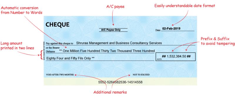 Indian Banks #1 Cheque Printing Software - Quick Cheque Free Download
