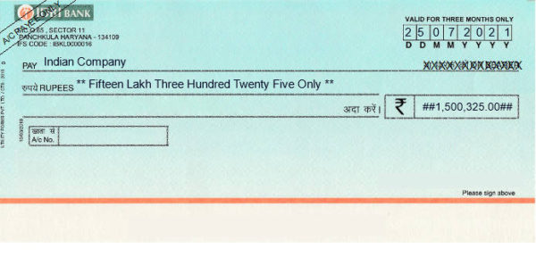 Indian Banks #1 Cheque Printing Software - Quick Cheque Free Download