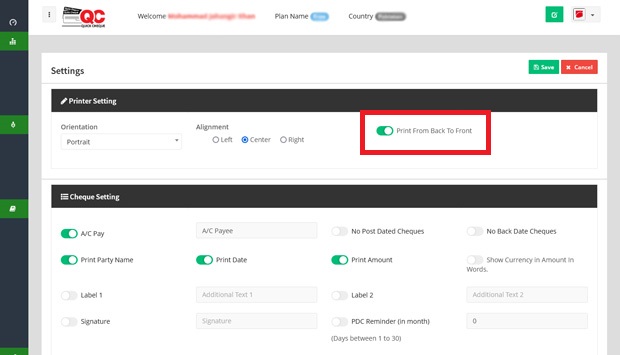 HP Laserjet P10055 - Free Cheque Printing Software | Quick Cheque